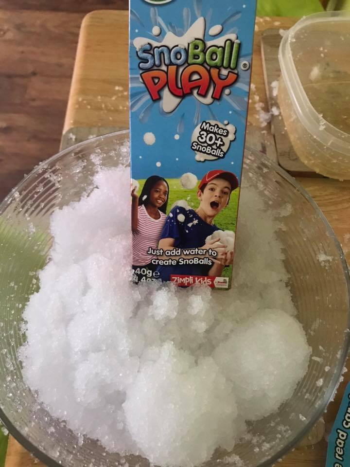 Zimpli Kids Slime & Baff Gelli &Snoball Review - Mummy's Diary