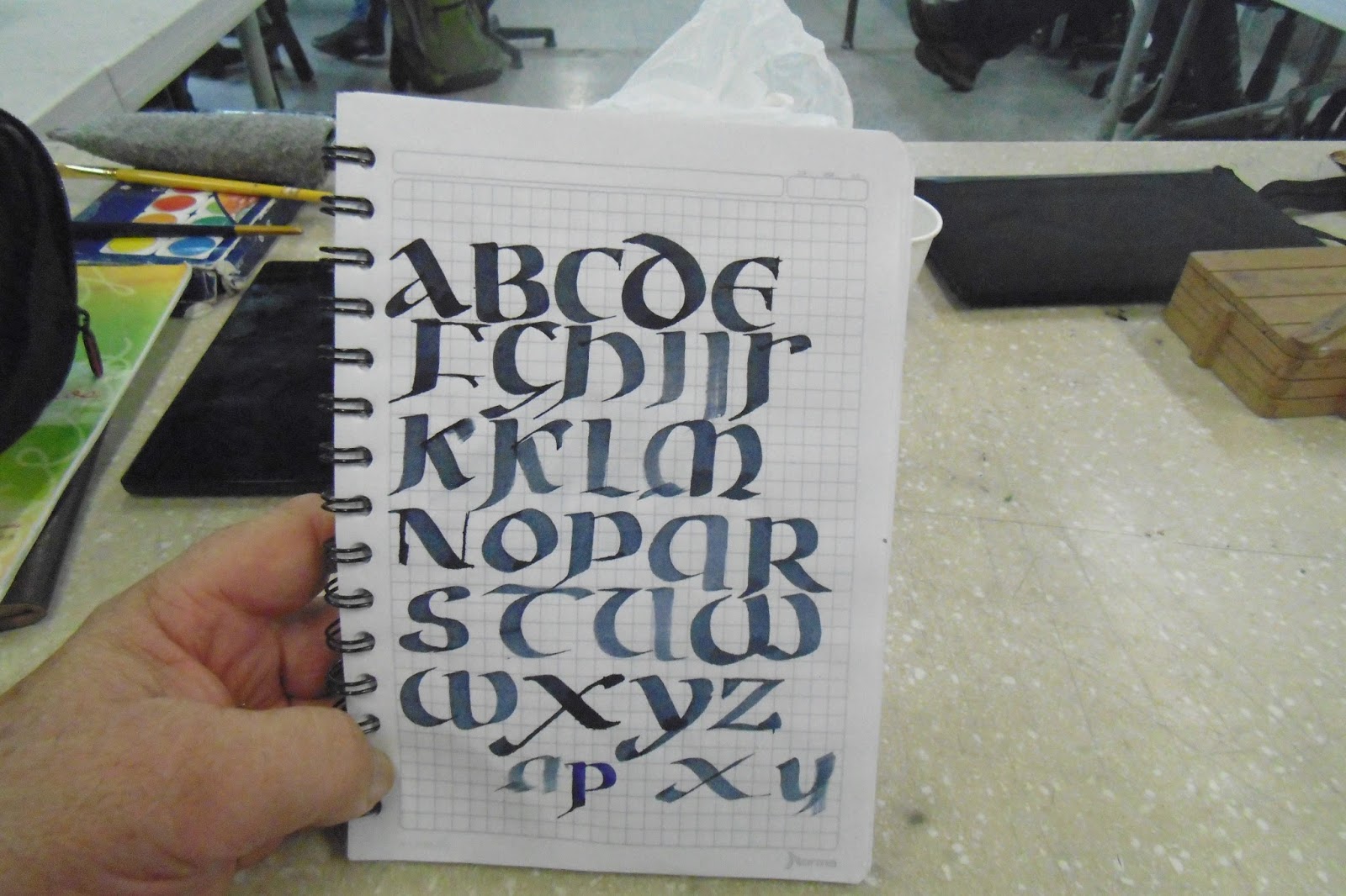 caligrafia, arte y diseño: Taller de caligrafía artística y ...