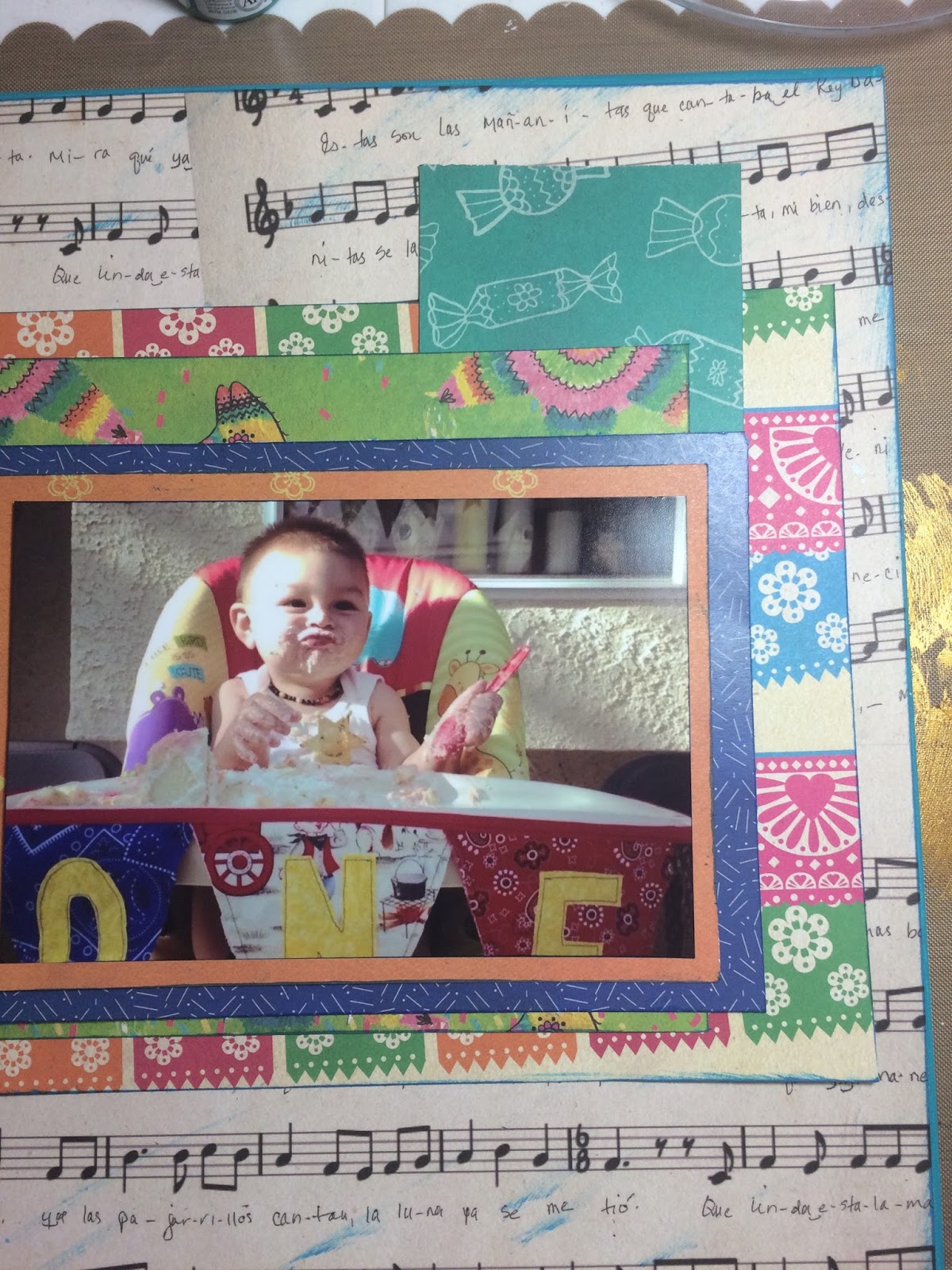 Minda's Design Studio: First Birthday Fiesta Layout