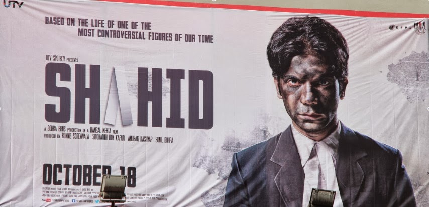 SUNDAY GENTLEMAN: 'Shahid': Bollywood portrays life, death of real-life ...