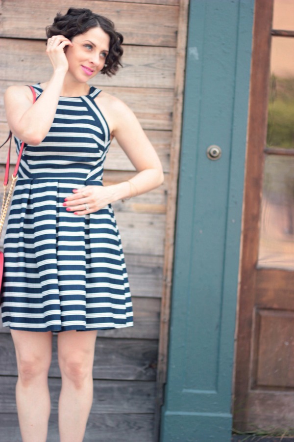 Fashion and Beauty Finds: Navy And White Stripes