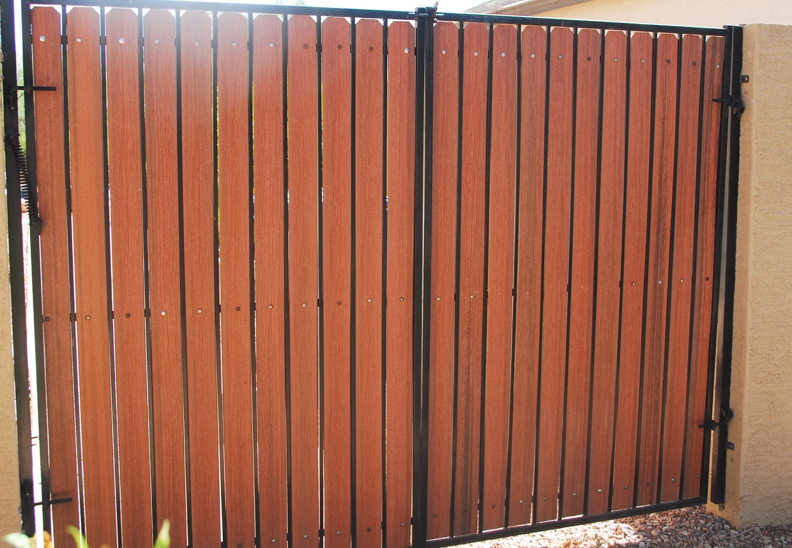 Phoenix Handyman and Wood Restoration: Replacing warped composite gate ...