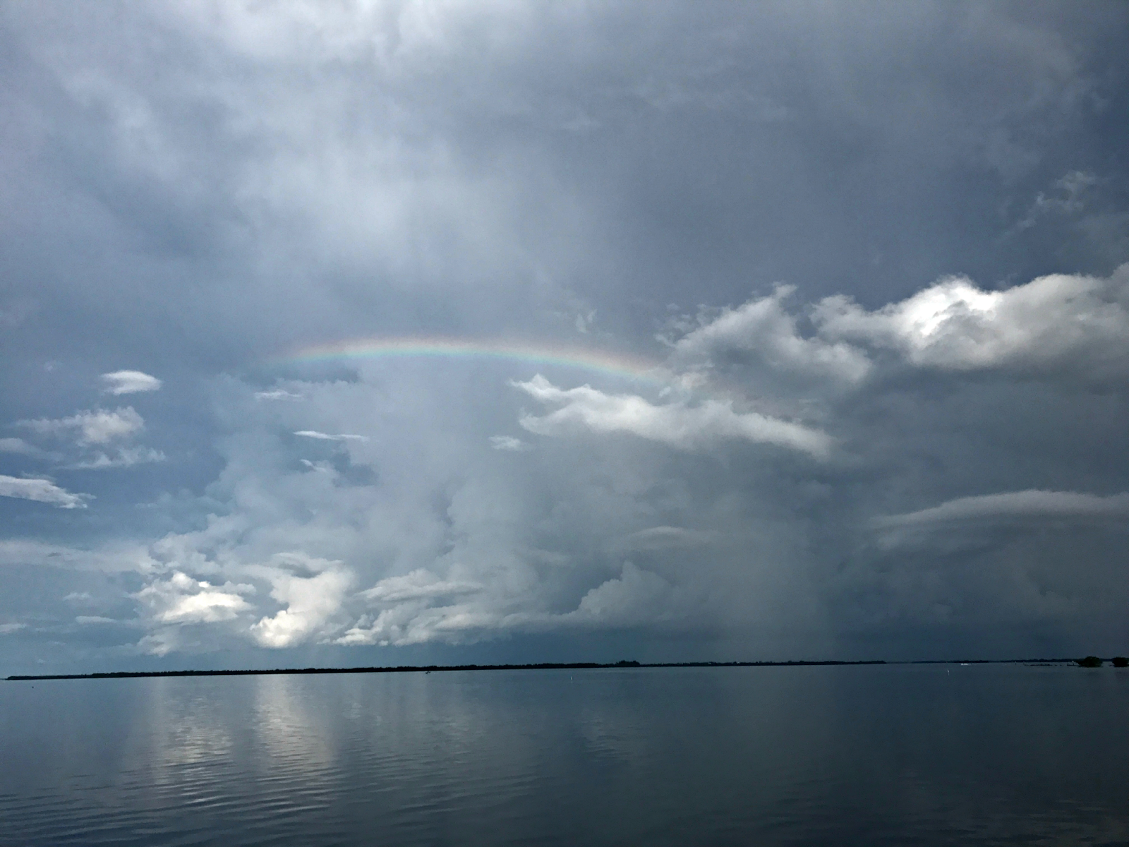 Pine Island, Florida: Cloud Formations Over Pine island