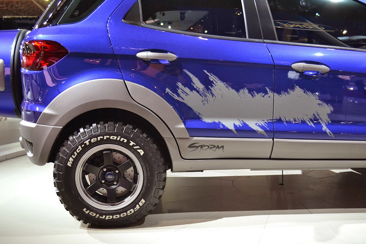 Ford apresenta conceitos EcoSport Storm, Beast e Beauty