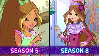 Winx Club fairies evolution from Season 1 to 8 🌟 - Winx Club All