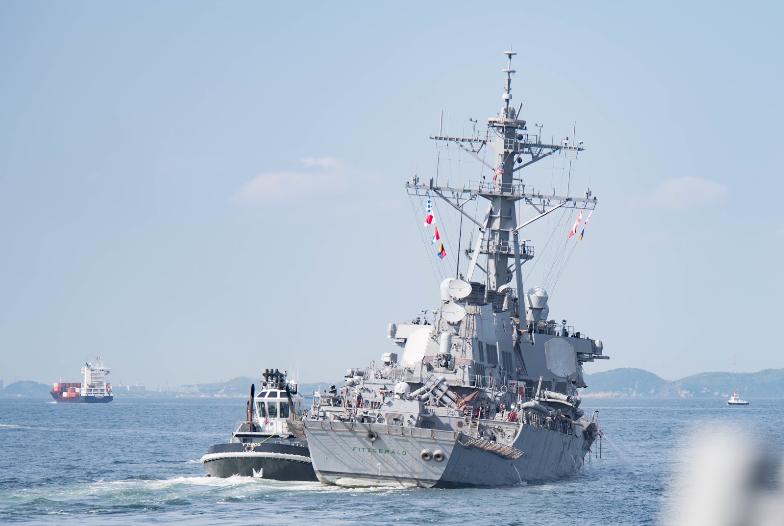 Paul Davis On Crime: 7th Fleet Announces USS Fitzgerald Accountability ...