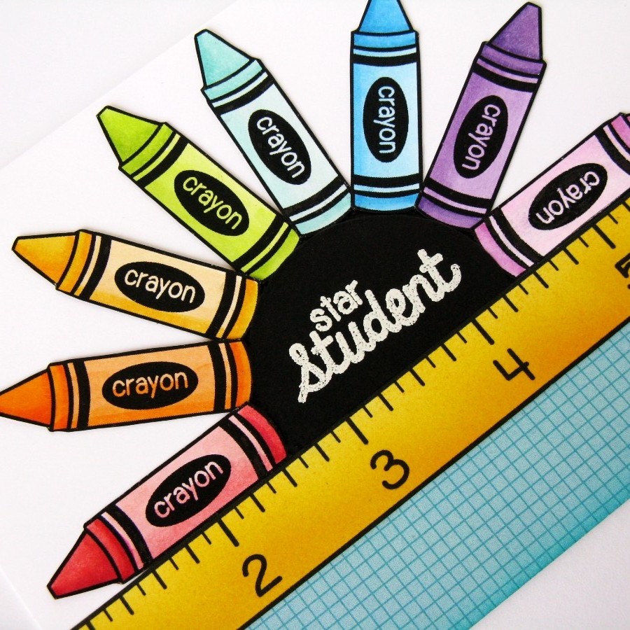 Sunny Studio: Introducing School Time: Cards For Teachers & Students