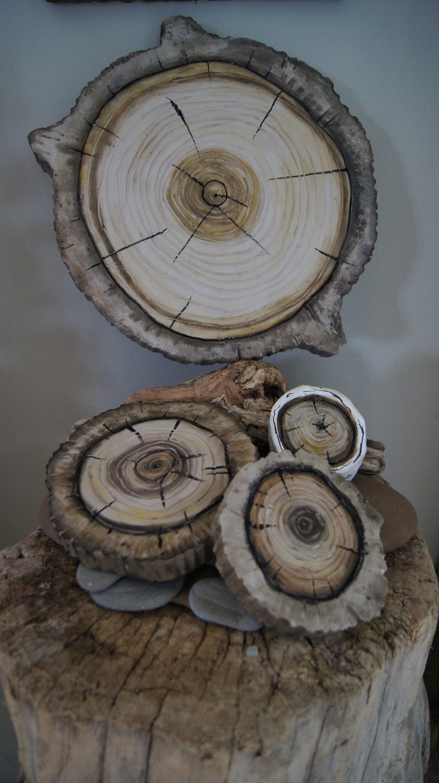Artistic Environments: Natural Woodland Wall Art Plaques * Hand Crafted ...