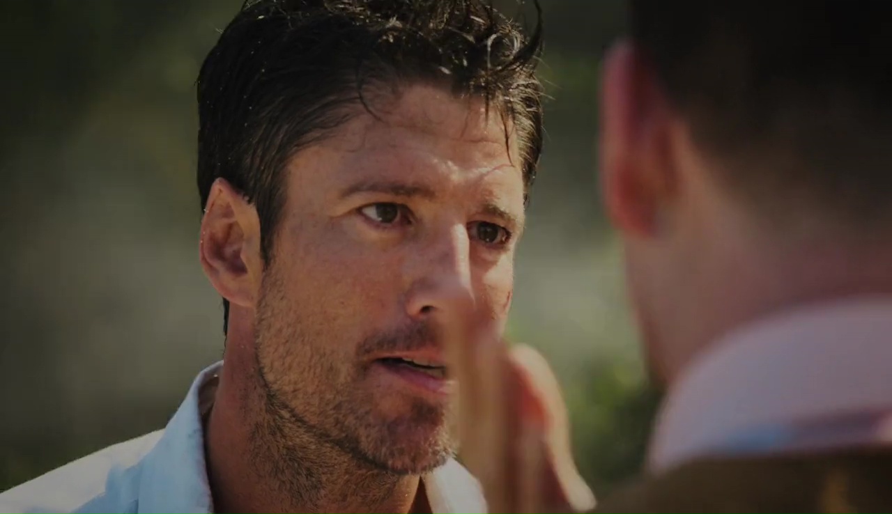 ausCAPS: James Scott shirtless in Wrecked 1-01 "All Is Not Lost"