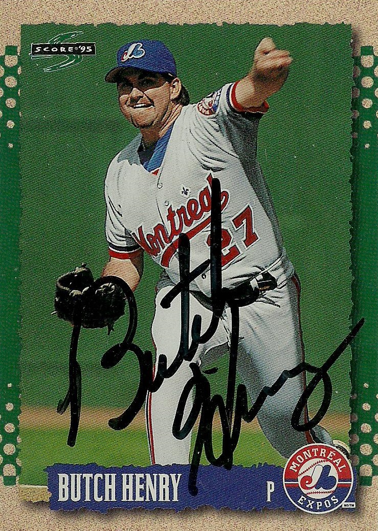 Hell's Valuable Collectibles: Butch Henry Autographed Card