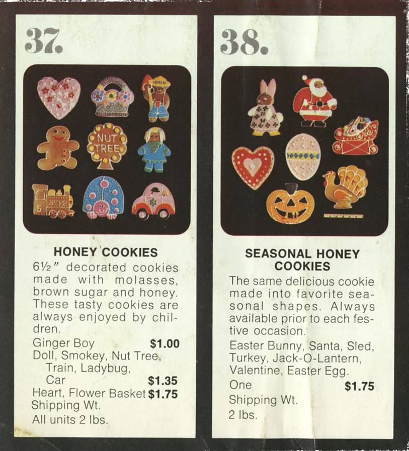 THE GINGER COOKIE: "NUT TREE" COOKIES