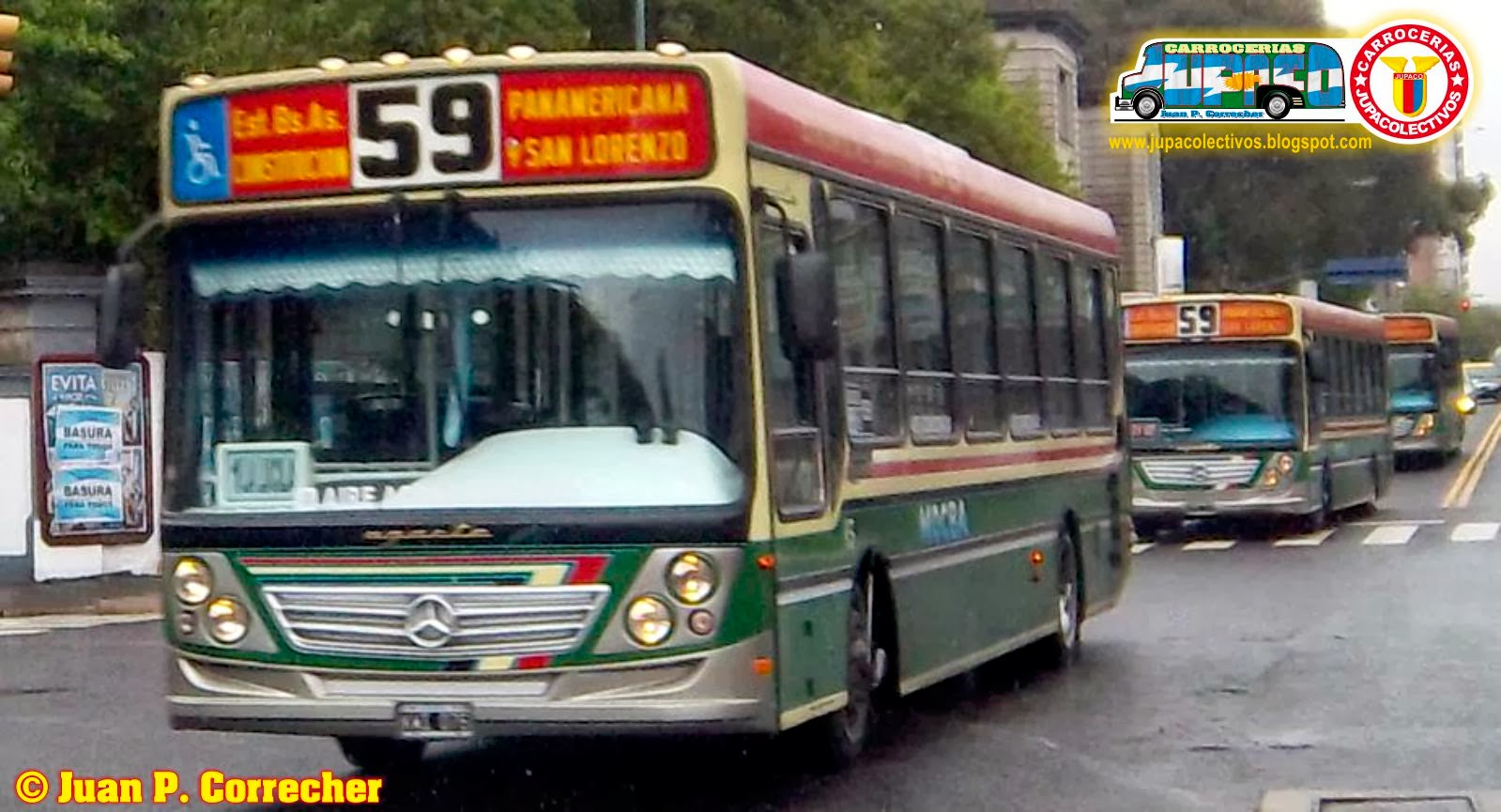 Fotos de colectivos: MOCBA - Linea 59 de Buenos Aires (1ª parte)