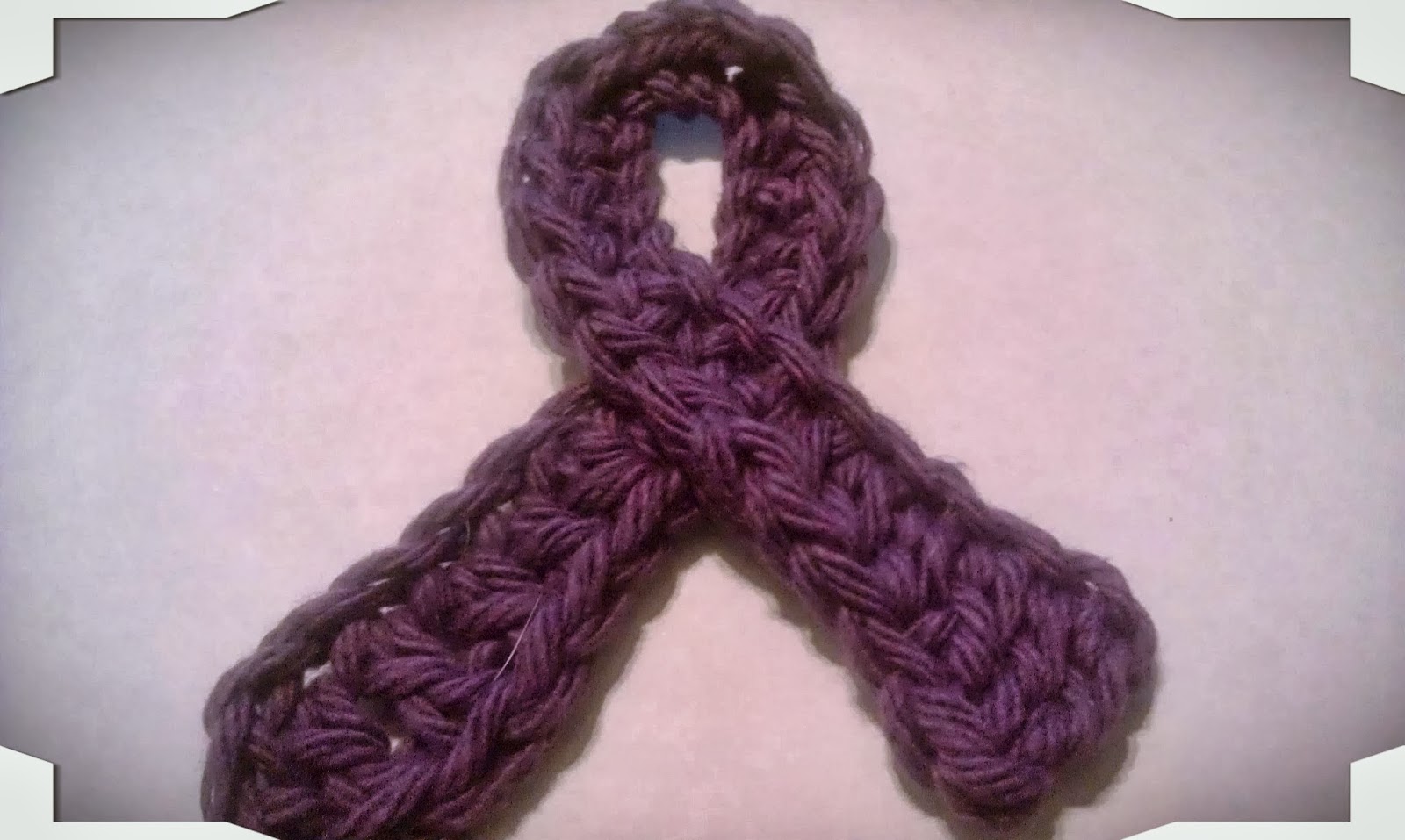 Lady D Crochet: Awareness Ribbon - Free Pattern