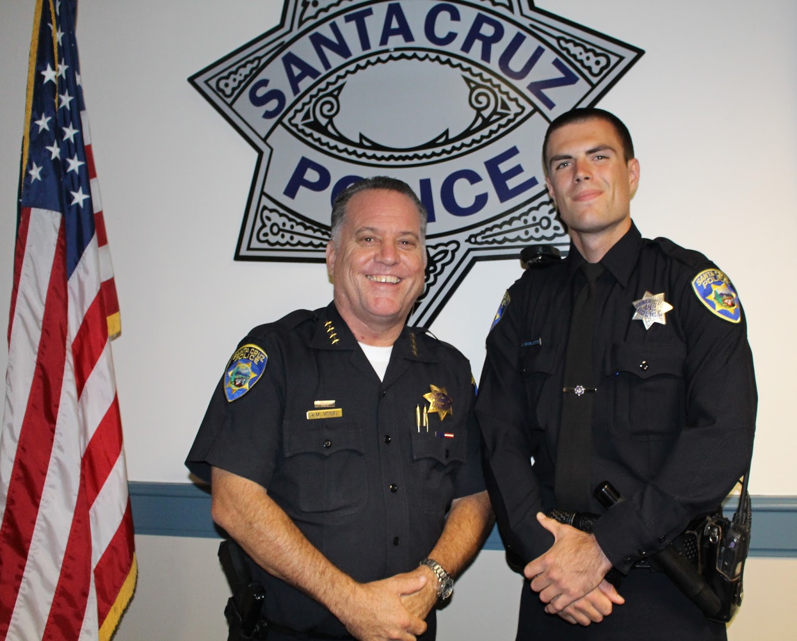Santa Cruz Police: SCPD Welcomes New Police Officer Jeff Brouillette
