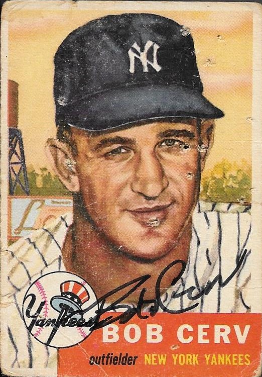 foul bunt: TTM Success - Bob Cerv