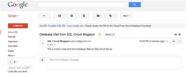 Sqlcircuit Sql Server Implementation Of Database Mail