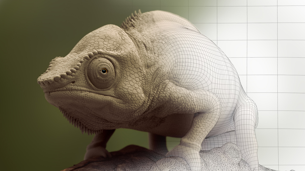 Modelando en 3D: Diferencias entre modelado poligonal y procedural.