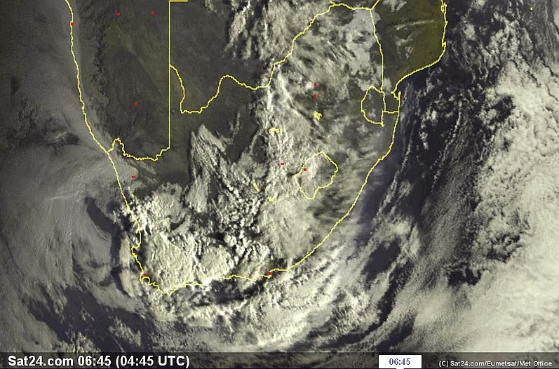 Mossel Bay Weather Observation, South Africa : Weather Satellite Images ...