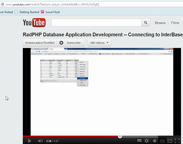 Learning Embarcadero HTML5Builder: Embarcadero HTML5 Builder MYSQL Connection