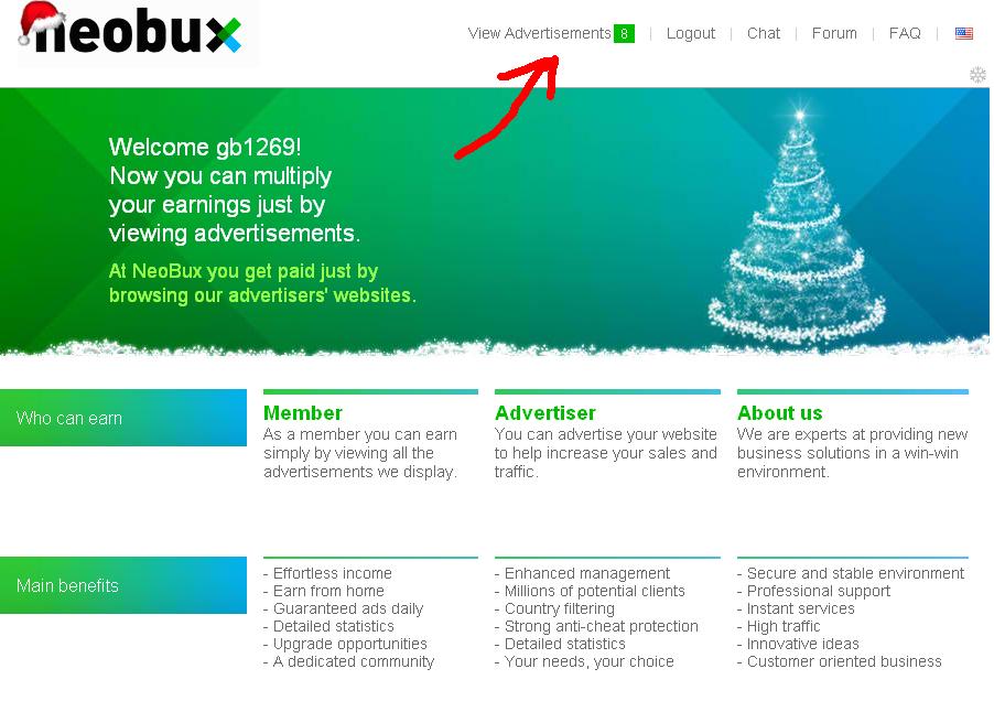 FREE NEOBUX EARNING: how to earn from neobux