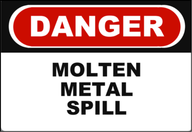 Aluminium Plant Safety: "Molten metal spilled..."