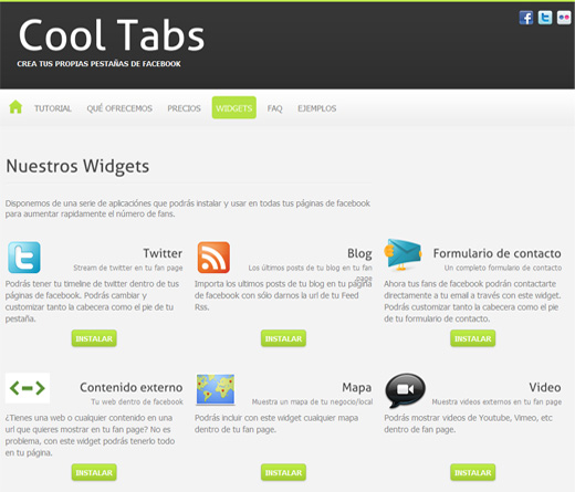 Cool Tabs: Una excelente herramienta para tunear tu página en facebook ...