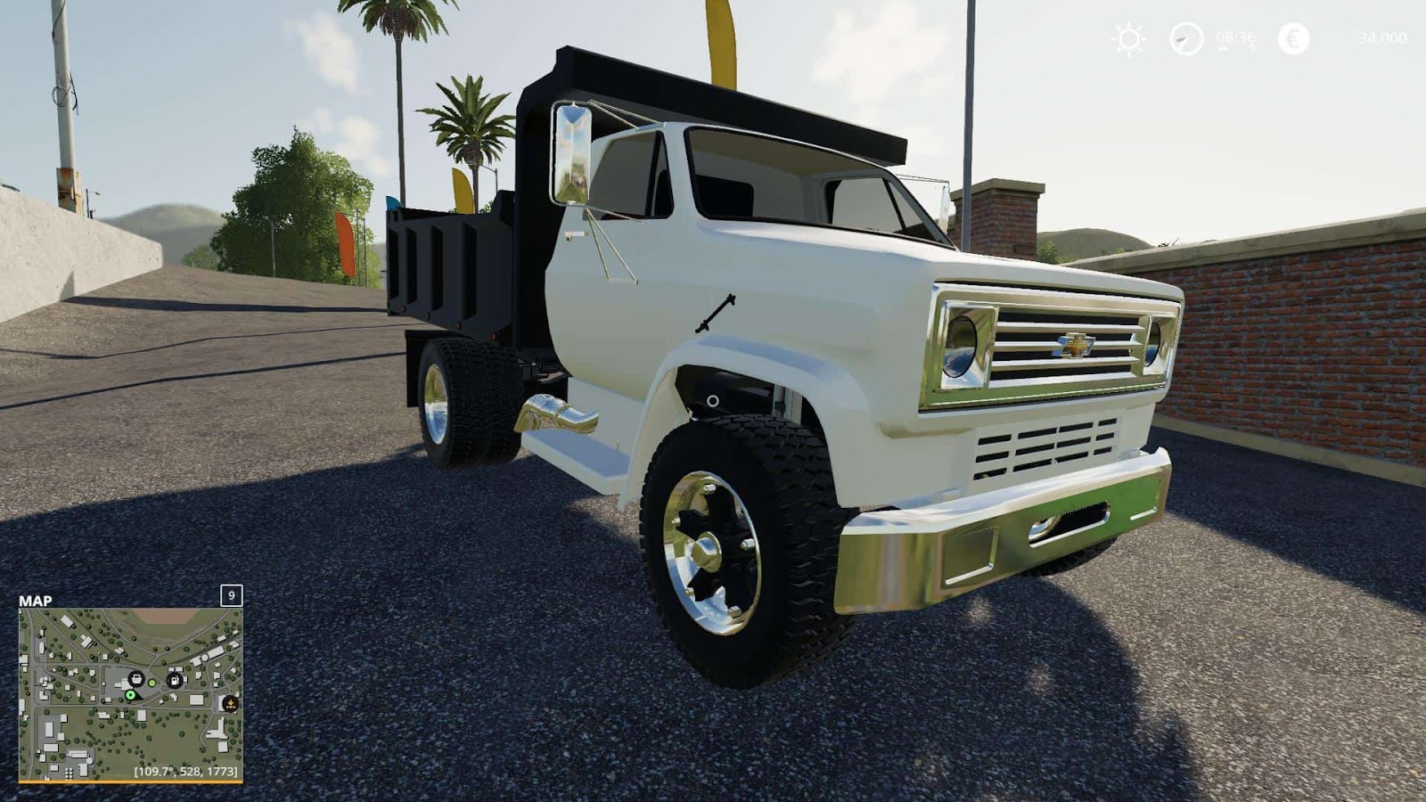 FS19 Chevy C70 Dump v1.0 - FS 19 & 22 USA Mods Collection