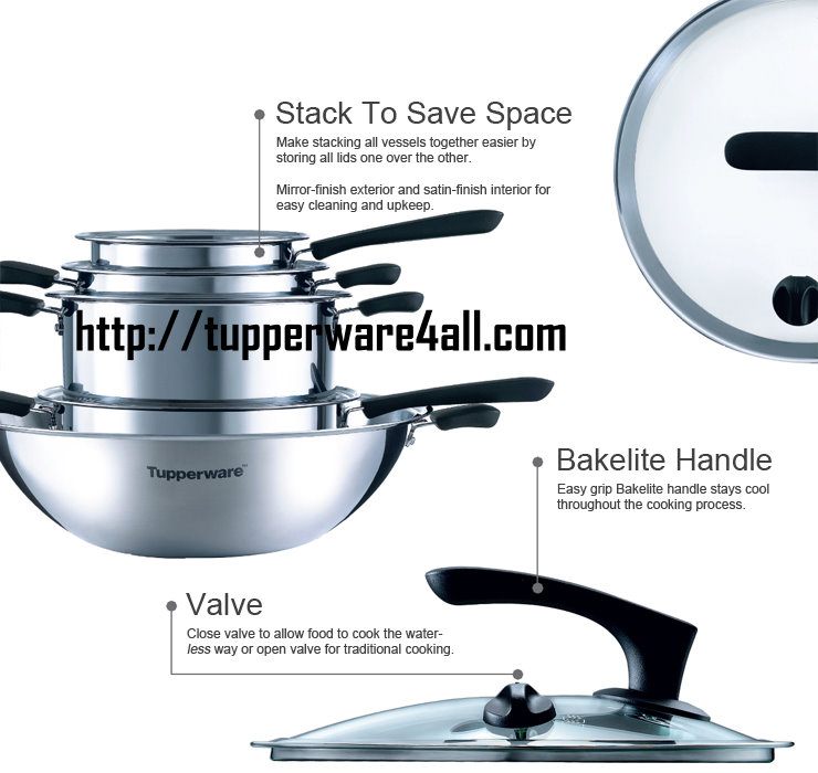 Tupperchef Inspire Cookware ~ Tupperware Brands Malaysia