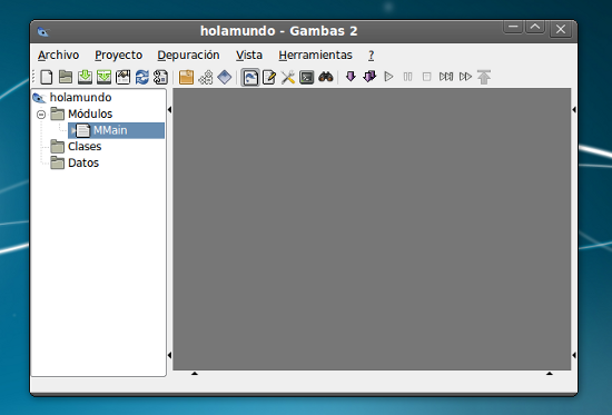 apuntes desde el aula: Programación en Gambas (1)