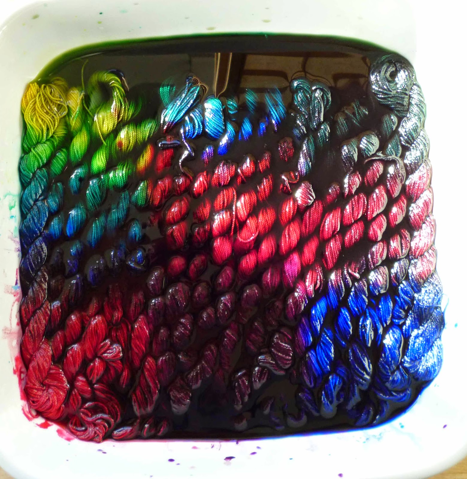 sew sew art: First Strike experiment