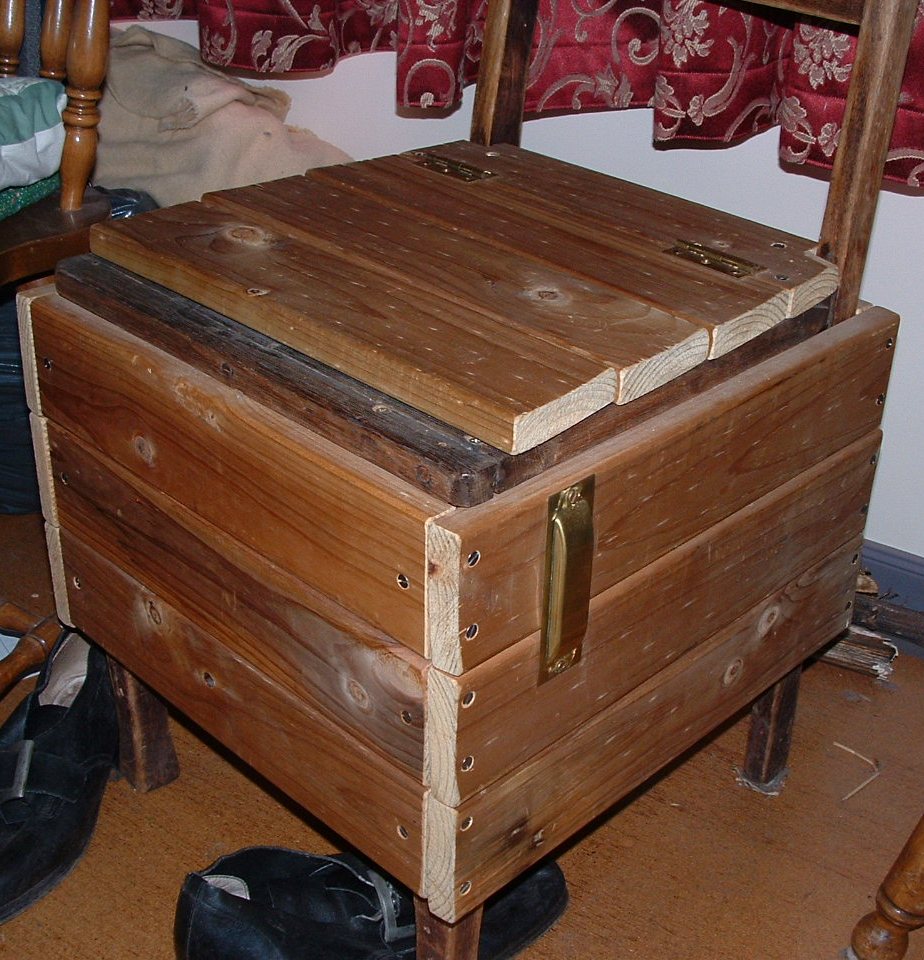 A Woodsrunner's Diary: The Box Seated Chair.