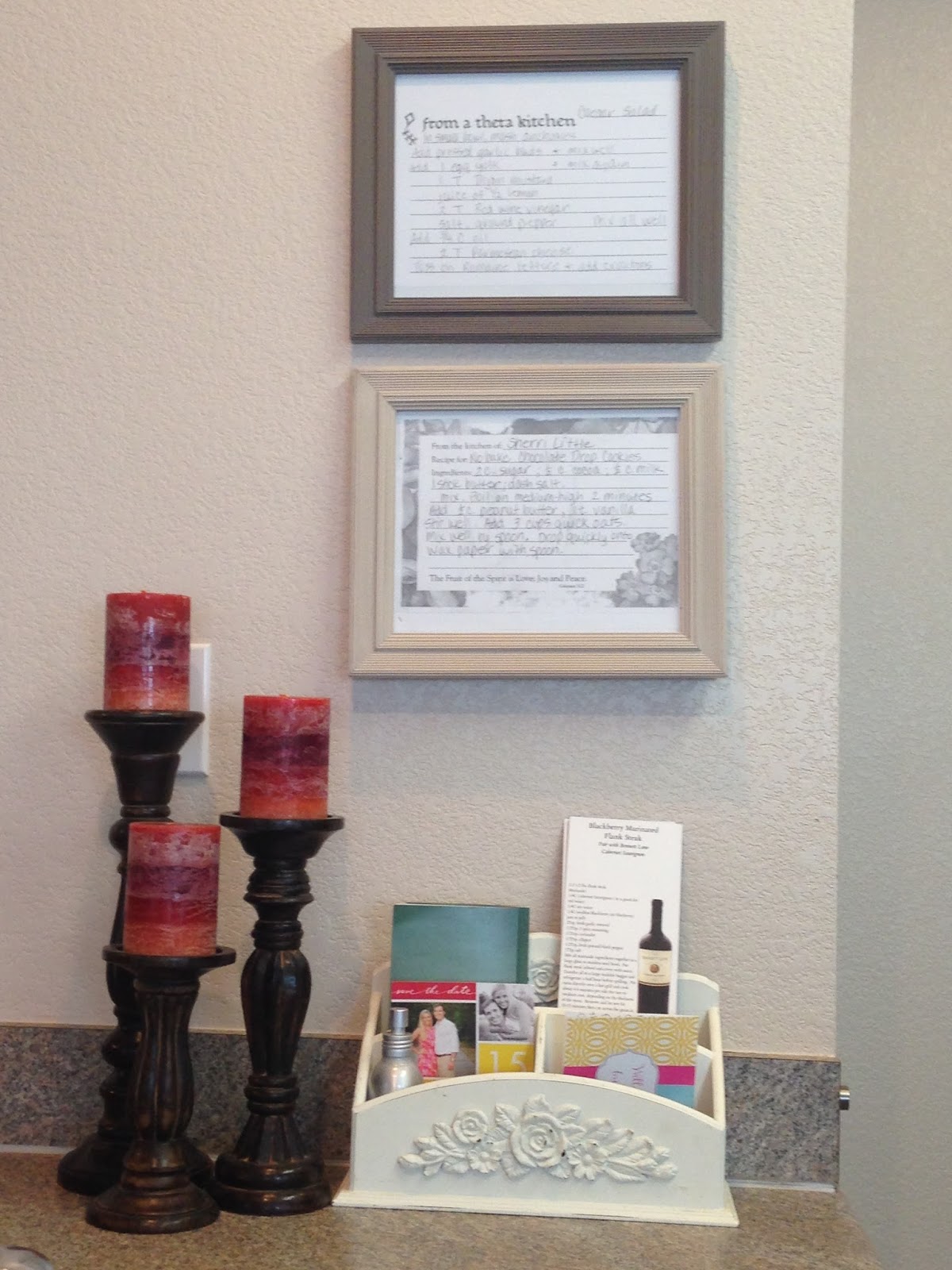 Goodness Grace: Kitchen Recipe Decor