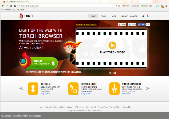Torch Web Browser