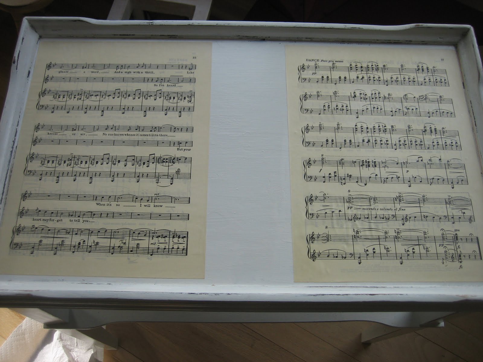 Elizabeth & Co.: Sheet Music Side Table