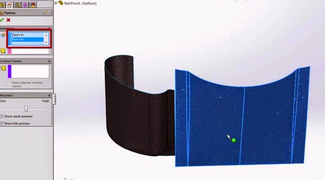 How to Use Flatten Surface Feature in SOLIDWORKS 2015 - SolidWorks Share