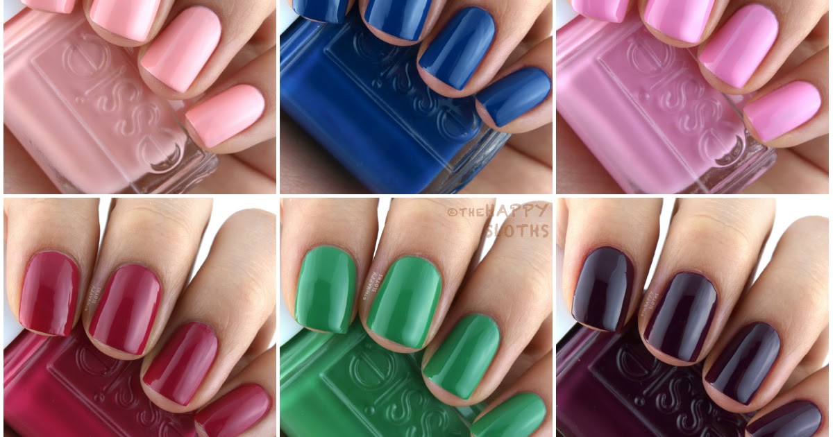 Essie Spring 2017 Collection: Review and Swatches | The Happy Sloths ...