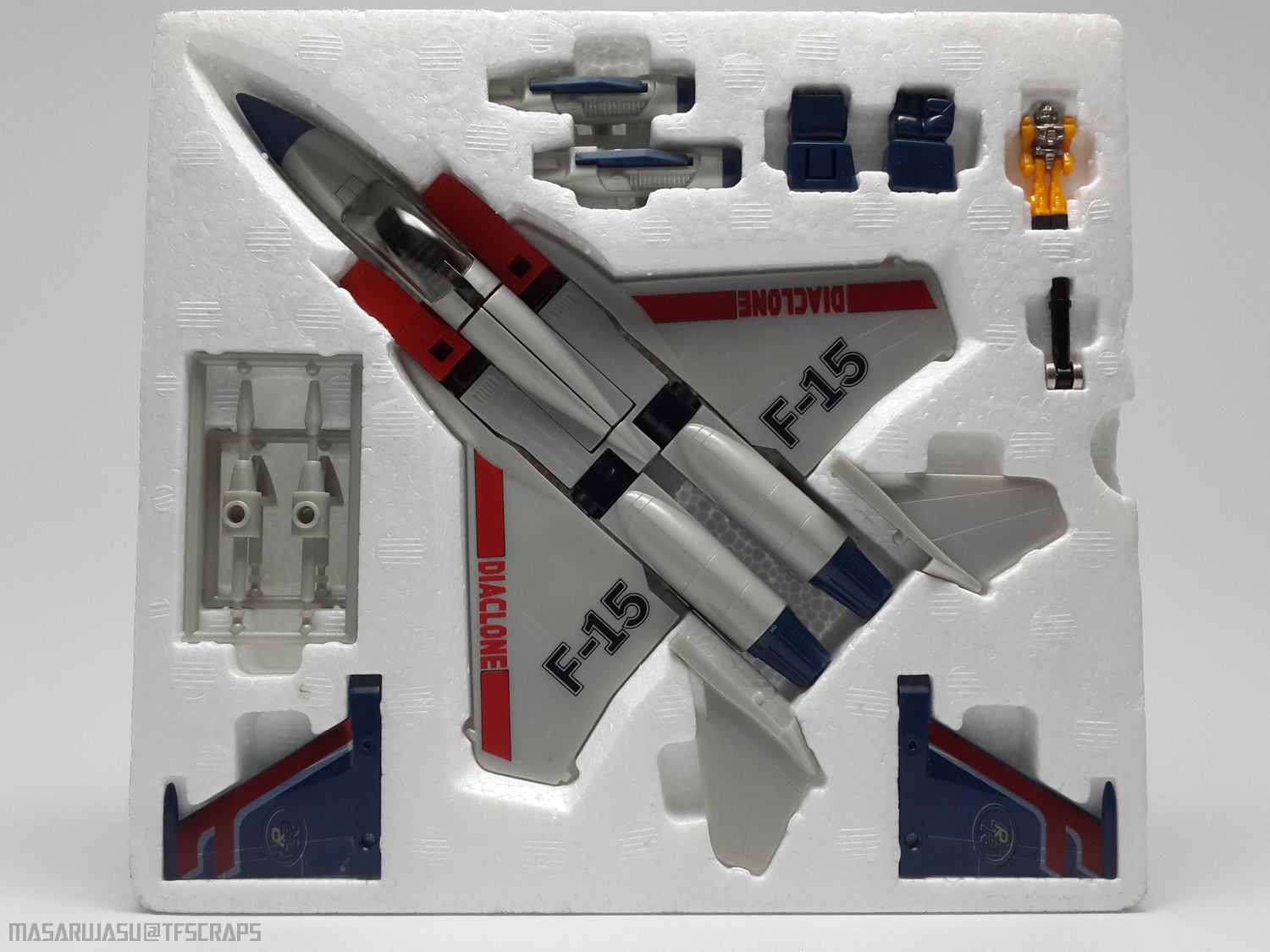 Transformers Square One: Diaclone Jetrobo F-15 Hi-Speed Fighter