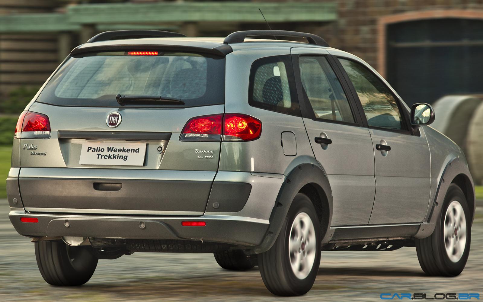 Novo Fiat Palio Weekend 2013 Attractive, Trekking e Adventure: fotos ...