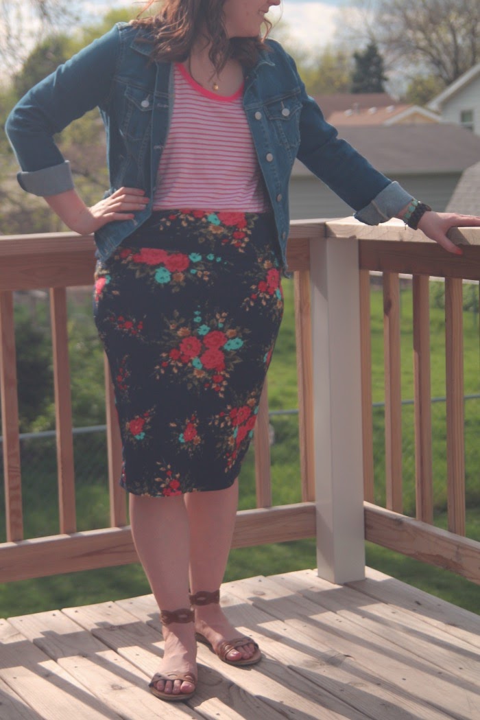 bybmg: May Flowers and Pattern Mixing