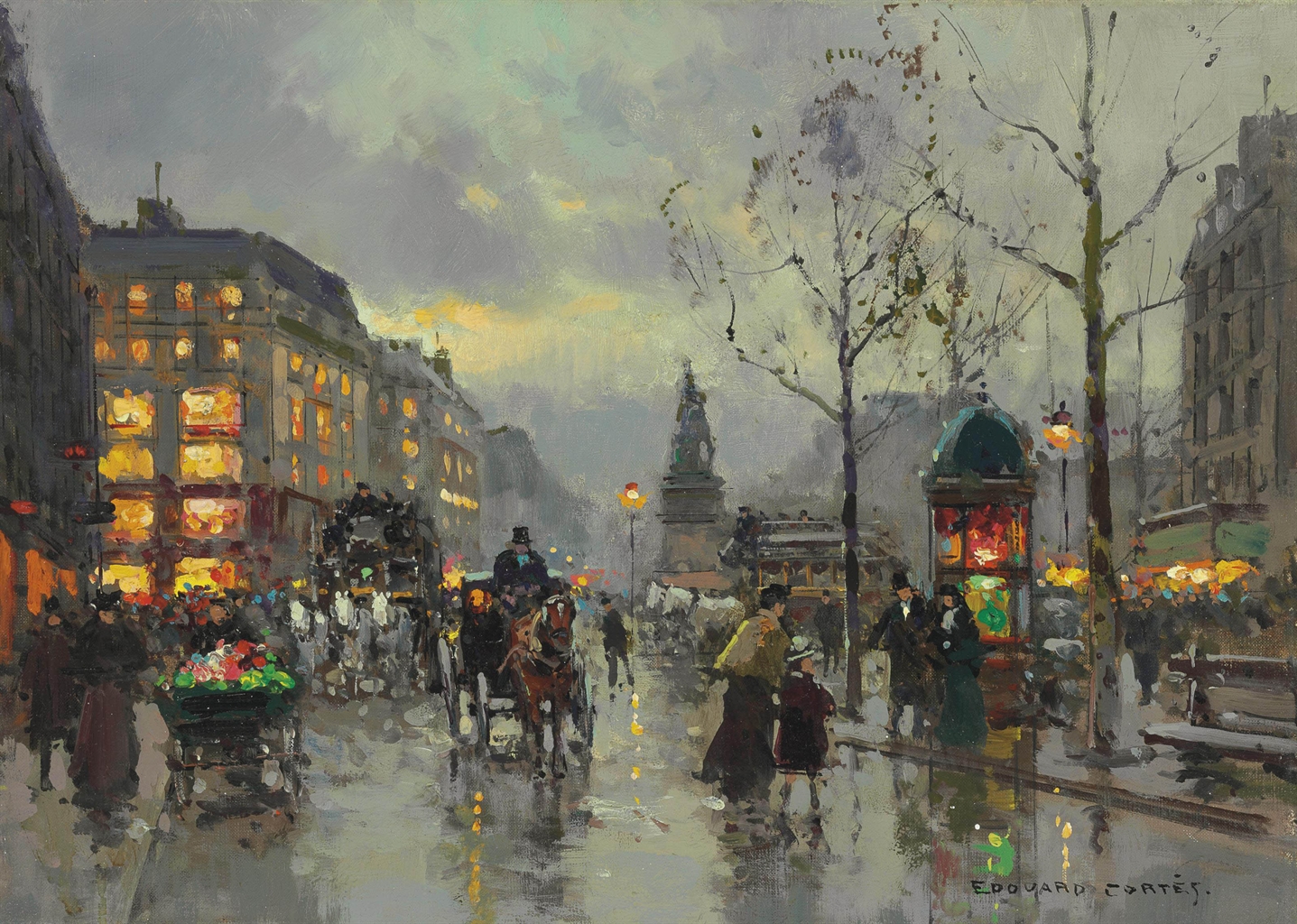Édouard Cortès | Paris painting | Tutt'Art@ | Pittura • Scultura ...