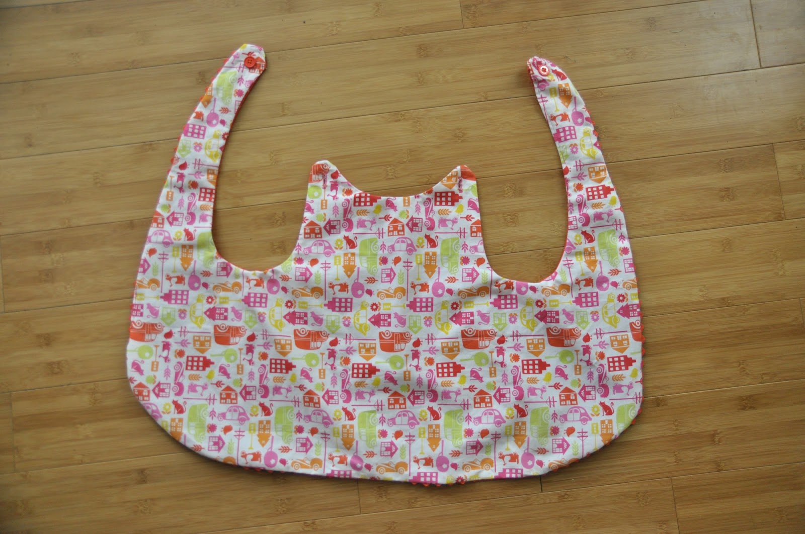 Rustic Modern: Reversible Baby Smock