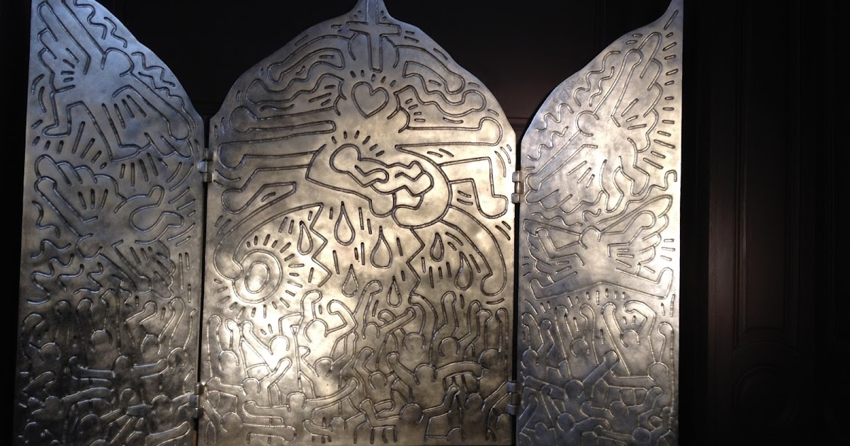 Emmanuel Chaussade: Keith Haring - La vie du Christ - Église Saint-Eustache