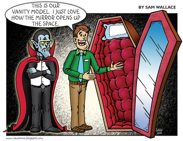 SAW Toons: Vampires are So Vain!