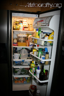 Aristocrafty: Get Organized- Friday's Fidge Cleanout