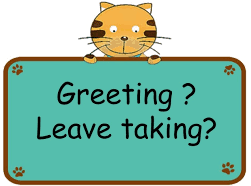 Materi Pembelajaran Greeting and Leave Taking - Arif Ridiawan