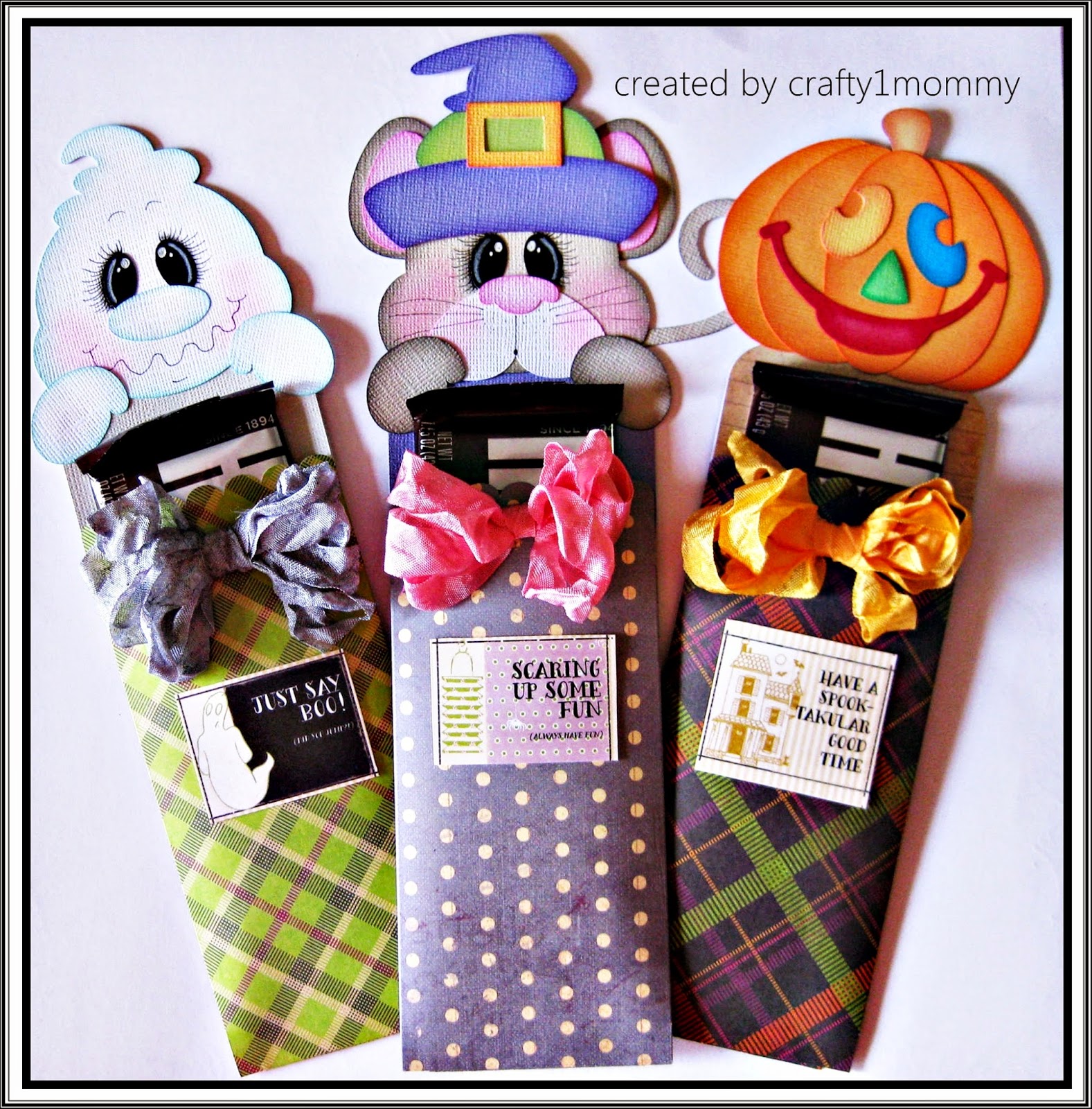 TREASURE BOX DESIGNS: Halloween Journal Tags and Candy Wrappers