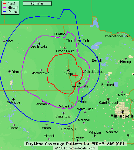Media Confidential: Fargo Radio: WDAY 970 AM Doubles Power