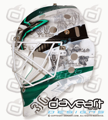 I Love Goalies!: Dan Ellis, 2013-14 Mask