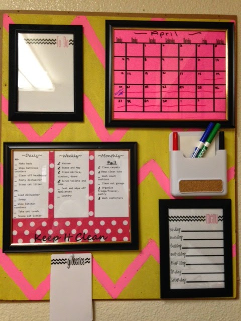 Organization Board ~ Living in Momsanity
