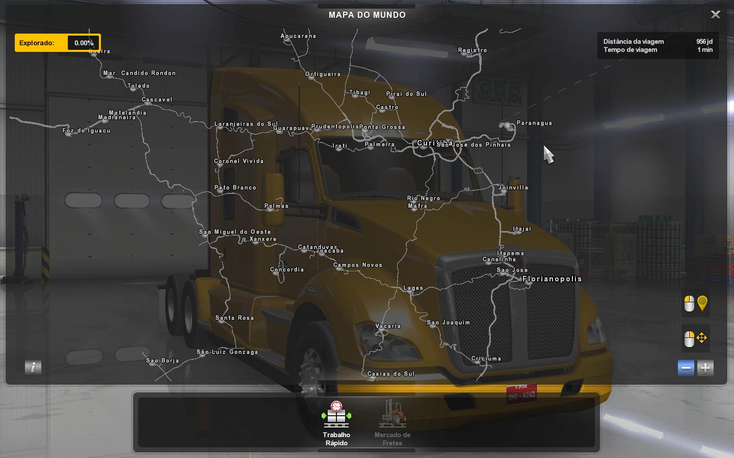 Junção Mapa do Brasil EAA + Mapa do Mário V.1.5! - American Truck ...